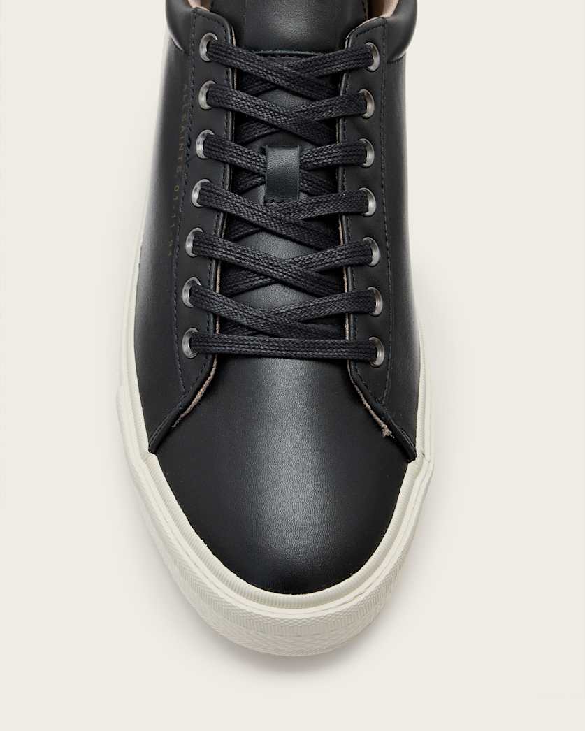 Brody Leather Low Top Sneakers Black | ALLSAINTS US